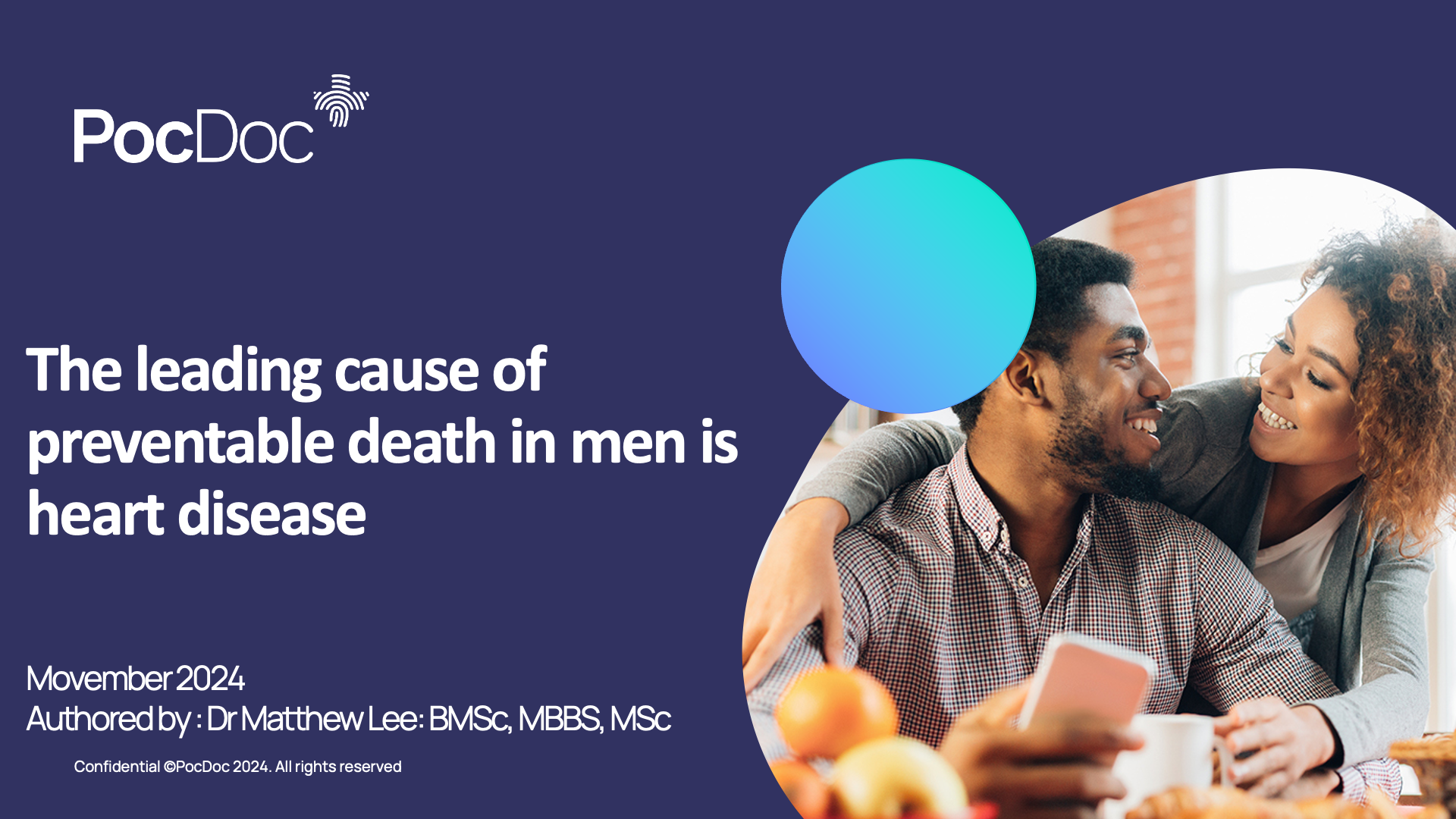 The leading cause of preventable death in men is heart disease | PocDoc
